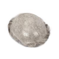 China Left Design Super Thin Skin Human Mirage Male Pubic Hair Patch Hairpieces for Men for sale