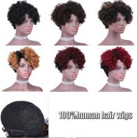 China Summer Pixie Cut Wigs for Women Multiple Color Choices and High 250g-450g Density for sale