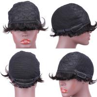 China Custom Logo Raw Natural Short Pixie Cut Human Hair Wig for and Natural Look 250g-450g for sale