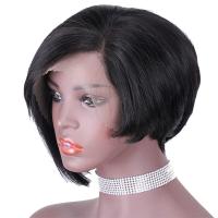 China Affordable Full Cuticle 13*4 Lace Frontal Short Wigs for Fashion Design Ready to Ship for sale