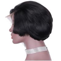 China Affordable Full Cuticle 13*4 Lace Frontal Short Wigs for Fashion Design Ready to Ship for sale