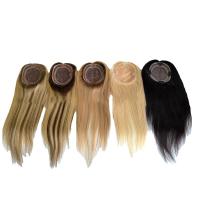 China 6 by 8 Double Mono Long Hair Toupee Replacement System for Wedding Bridal Women Human Hair for sale