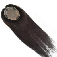 China 6 by 8 Double Mono Long Hair Toupee Replacement System for Wedding Bridal Women Human Hair for sale
