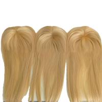 China 6 by 8 Double Mono Long Hair Toupee Replacement System for Wedding Bridal Women Human Hair for sale