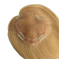 China 6 by 8 Double Mono Long Hair Toupee Replacement System for Wedding Bridal Women Human Hair for sale