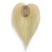 China TP29 Hair Toppers Platinum Blonde 613 Color One Piece Clip In Toupee for Thinning Hair for sale