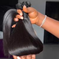 China 55% Longest Hair Ratio Brazilian Hair Bundles for All Color Dying for sale