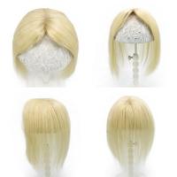 China TP29 Hair Toppers Platinum Blonde 613 Color One Piece Clip In Toupee for Thinning Hair for sale