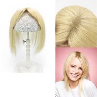 China TP29 Hair Toppers Platinum Blonde 613 Color One Piece Clip In Toupee for Thinning Hair for sale