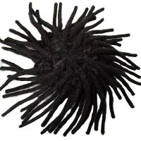 China Remy Hair Full Swiss Lace Base Dreadlock Toupee 60% Density Human Hair Topper for Men for sale