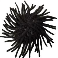 China Remy Hair Full Swiss Lace Base Dreadlock Toupee 60% Density Human Hair Topper for Men for sale