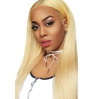 China Virgin Hair 22 Inch 60 Blond Free Parting Monofilament Raw Hair Women Topper Small Root for sale