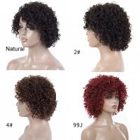 China Suitable Dying Colors ALL COLORS Human Hair Short Hair Wigs for Women Ready to Ship for sale