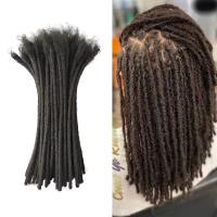 China Human Hair Extention Dreadlocks Style with Curly Ends Black Hair Style Dreadlocks for sale