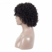 China 250% Density Afro Kinky Short Curly Pixie Cut Human Hair Wigs for Black Women from Top for sale