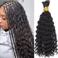 China Loose Deep Wave Wet And Wavy Boho Human Braiding Raw Hair Bulk For Successful Deals for sale