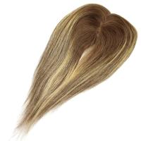 China Ladies European Rooted Ombre Hairpiece Human Hair Toppers Clip In Toupee for Woman for sale