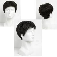 China Full Cuticle Swiss Lace Base Material 100% Human Unprocessed Virgin Hair Wig for Men for sale
