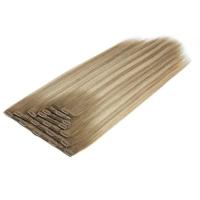 China 100% Top Human Hair Kinky Straight Raw Clip In Natural Real Hair Extensions for sale