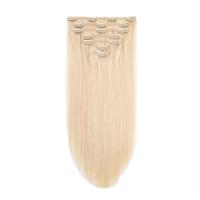 China 100% Top Human Hair Kinky Straight Raw Clip In Natural Real Hair Extensions for sale