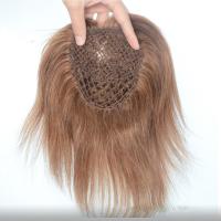 China European Virgin Human Hair Fishnet Wedding Hair Pieces Toupee Hair Toppers Clip in Supply for sale