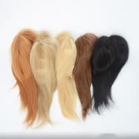 China European Virgin Human Hair Fishnet Wedding Hair Pieces Toupee Hair Toppers Clip in Supply for sale