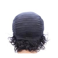China 6inch Full Cuticle Short Curly Pixie Cut Human Hair Wig The Perfect Blend of and Style for sale