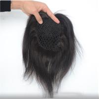 China European Virgin Human Hair Fishnet Wedding Hair Pieces Toupee Hair Toppers Clip in Supply for sale