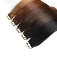 China 100% Remy Raw Human Hair Tape-In Hair Extension from with 60% Longest Hair Ratio for sale
