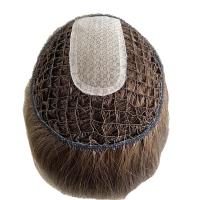 China European Hair Pieces for Women Integration Natural Black/Dark Brown/Mocca Brown Hair for sale