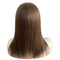 China European Hair Pieces for Women Integration Natural Black/Dark Brown/Mocca Brown Hair for sale