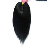 China Virgin Hair European 3x5 Silk Top Base 130 Density Straight Human Hair Topper for Women for sale