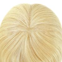 China 130% Toupee Density European Hair 613 Blonde Light Density Long Bondable Toppers for Women for sale