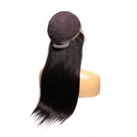 China 200% Density Bone Straight HD Natural Transparent Lace Frontal Brazilian Human Hair Wigs for sale