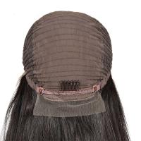 China Full Cuticle Aligned Raw Virgin Human Hair Lace Front Wig with 180% Density 250g-450g for sale