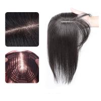 China Natural-Looking Hair Toppers for Women Virgin Hair Brazilian Hair Comfortable Fit for sale