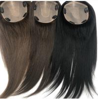 China Women's Straight Silk Base Toupee with Swiss Lace Frontal Closure and Hair Topper for sale