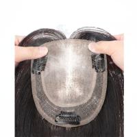 China Remy Hair HD Lace Closure Frontal Toupee Silk Base Straight Toupee Hair Toppers Pieces For Women Human Hair Wigs for sale