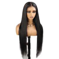 China Perruque Gluleless HD Transparent Lace Frontal Bone Straight Vietnamese Raw Virgin Human Hair Wigs Topper for sale
