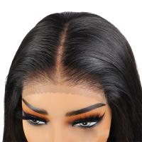 China Perruque Gluleless HD Transparent Lace Frontal Bone Straight Vietnamese Raw Virgin Human Hair Wigs Topper for sale