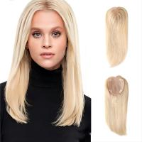 China 130% Density Virgin Raw Hair Silk Base Human Hair Lace Closure Toupee for Women Straight for sale