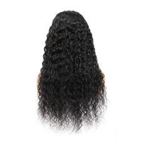 China Raw Indian Water Wave Curly U Part Wig with OEM ODM Service and 100% Top Human Hair for sale