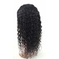 China Raw Indian Water Wave Curly U Part Wig with OEM ODM Service and 100% Top Human Hair for sale