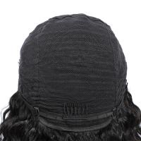 China Full Cuticle Brazilian Hair Preplucked U Part Wig with 180% Density in Bone Straight for sale