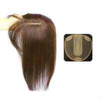 China 90% Density Straight Toupee Clip In Natural Human Hair Topper Wigs for Women for sale
