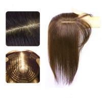 China 90% Density Straight Toupee Clip In Natural Human Hair Topper Wigs for Women for sale
