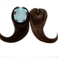 China Silk Base Human Hair Toppers Lace Toupee for Women Virgin Hair Straight Toppers for sale