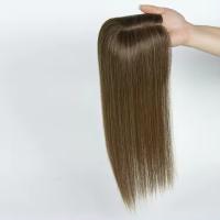 China European Hair Styling 14 Inches Outlet Mono Topper for Women Human Hair for sale