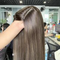 China 8-22 Inches Length Human Hair Topper with 120% Toupee Density OEM Silk for sale