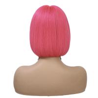 China Straight 10 Inch Lace Front Bob Wigs 250g-450g T Shape Virgin Human Hair with Baby Hair for sale
